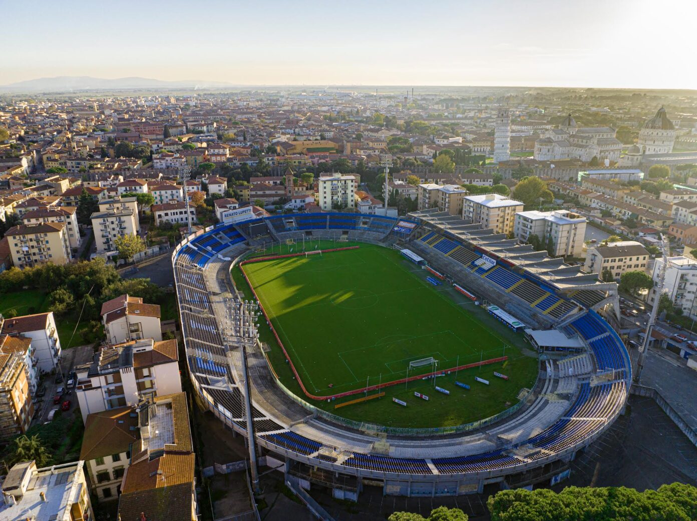 Dalla Curva Nord alla Tribuna: ecco come cambierà lo stadio del Pisa
